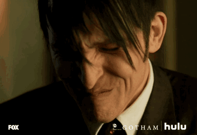 Oswald Cobblepot Crying GIF by HULU - Find & Share on GIPHY