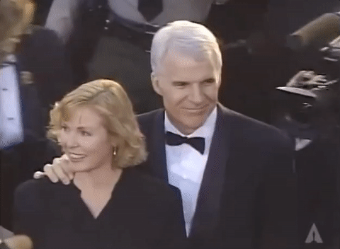 Steve Martin Oscars 1990 GIF by The Academy Awards - Find & Share on GIPHY