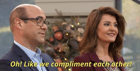Oh Like We Compliment Each Other GIFs - Get the best GIF on GIPHY