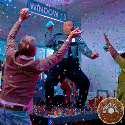 Coffee Time Dancing GIF by The Original Donut Shop Coffee - Find ...