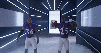 Dance Football GIF by Baltimore Ravens - Find & Share on GIPHY
