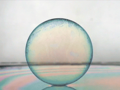 Animated Popping Bubble