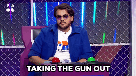 Taking The Gun GIFs - Get the best GIF on GIPHY