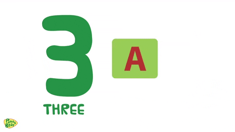 Number 3 GIF - Find & Share on GIPHY