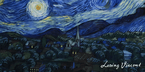 Vincent Van Gogh GIF by Good Deed Entertainment - Find & Share on GIPHY