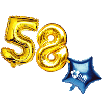 58Anos Sticker by UFG for iOS & Android | GIPHY