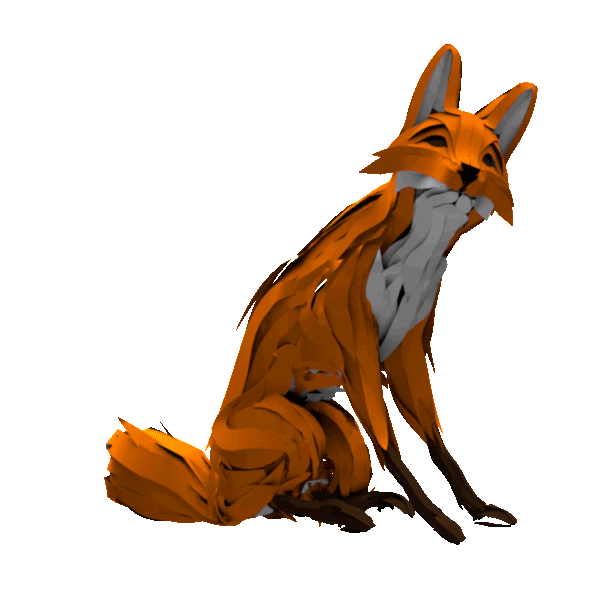 Fox Sticker by Montblanc for iOS & Android | GIPHY