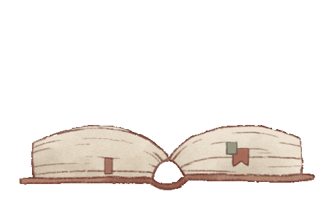 Book Read Sticker by Tatiana for iOS & Android | GIPHY