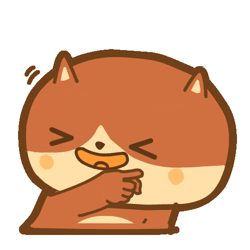 Happy Laugh Sticker by DinDong for iOS & Android | GIPHY