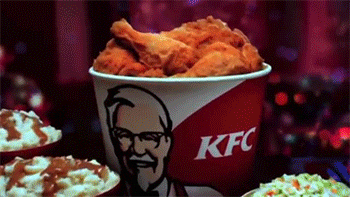 Bucket Of Chicken Gif