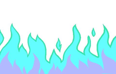 Animated Blue Fire Gif