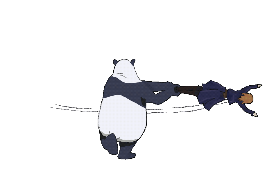 Panda Jujutsu Kaisen Sticker for iOS & Android | GIPHY