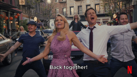 Back Together GIFs - Get the best GIF on GIPHY