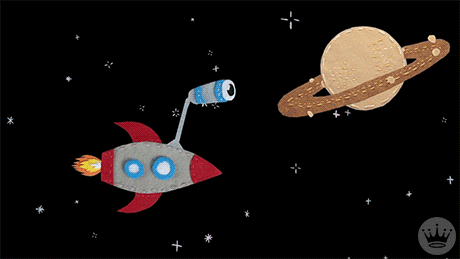 Space Hello GIF by Hallmark eCards - Find & Share on GIPHY