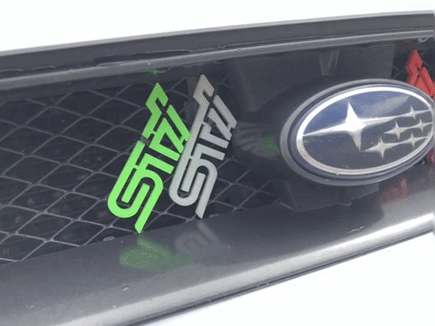 3D printed Sti emblem, cause old one was scuffed. Lmk if needed : r/subaru