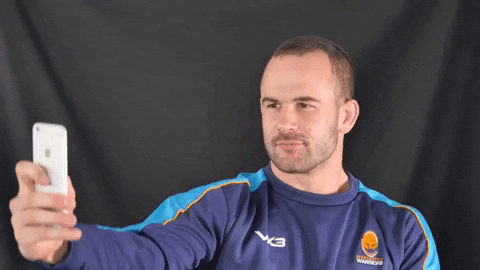 Jono Lance Selfie GIF by Worcester Warriors - Find & Share on GIPHY