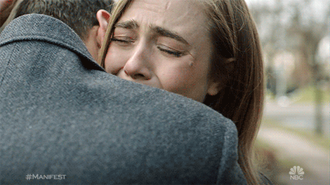 Crying Hug Gif