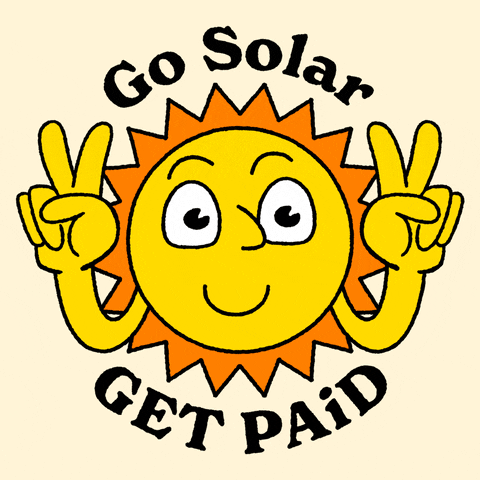 Go Solar Clip Art