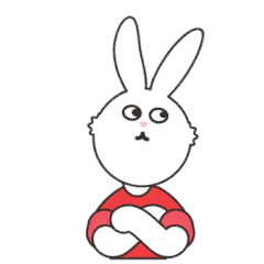 Bunny Rabbit Sticker for iOS & Android | GIPHY