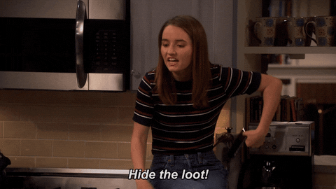 Hide-the-loot GIFs - Get the best GIF on GIPHY