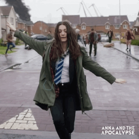 Anna And The Apocalypse Dancing GIF by Vertigo Releasing - Find & Share ...