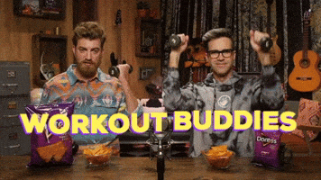 Workout Buddies GIFs - Find & Share on GIPHY