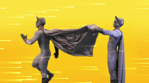 Super Hero Running Gif By #MtnbrightsideGIF - Find & Share on GIPHY
