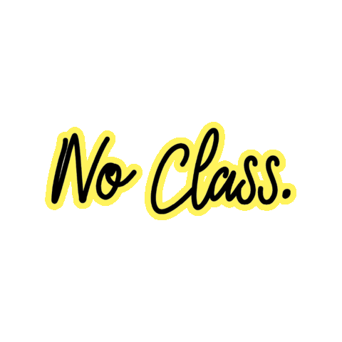 Class No Sticker by NFC IEFR Fsd for iOS & Android | GIPHY