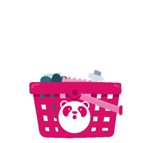 Angry Panda Gif Shopping Cart
