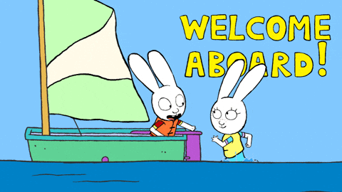 Welcome Aboard Animated Gif