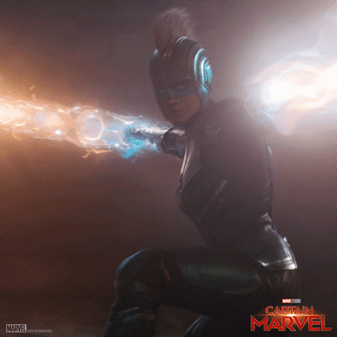 Captain Marvel GIF by Marvel Studios - Find & Share on GIPHY