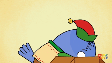 Happy Christmas In July GIF by Super Simple - Find & Share on GIPHY