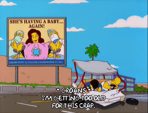 Homer Simpson Crash GIF - Find & Share on GIPHY