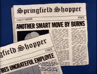Spinning Newspaper Gif