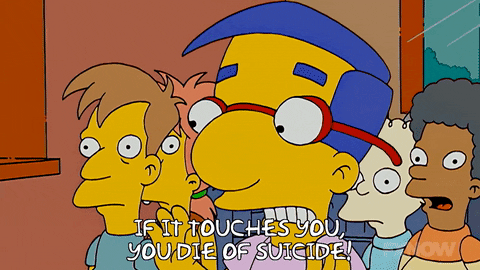 Episode 1 Milhouse Van Houton GIF by The Simpsons - Find & Share on GIPHY