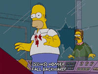 Anime Falling Backwards Gif