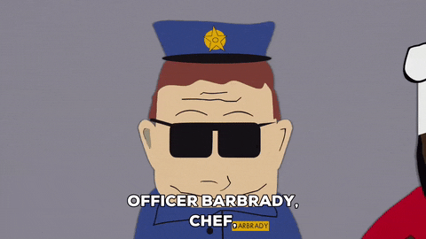 Police Talking GIF by South Park - Find & Share on GIPHY