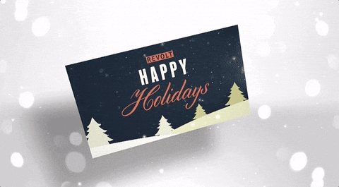 Happy Holidays Banner Gif