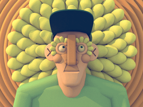 Animation Eye Roll GIF by DLGNCE - Find & Share on GIPHY
