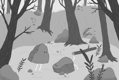 Illustration Forest GIF by Julien Piau - Find & Share on GIPHY
