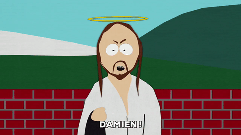 Mad Jesus GIF by South Park - Find & Share on GIPHY