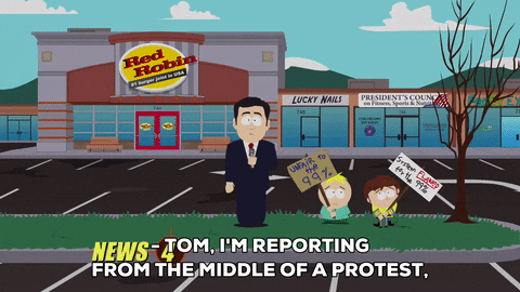 Protesting Butters Stotch GIF by South Park - Find & Share on GIPHY