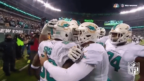 Miami Dolphins Football GIF by NFL - Find & Share on GIPHY