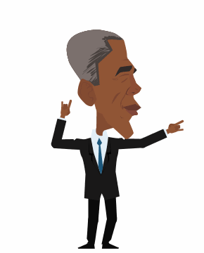 Barack Obama Dancing GIF by Animatron - Find & Share on GIPHY
