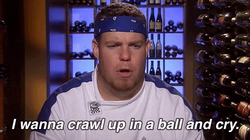 I Wanna Crawl Up In A Ball And Cry GIF by Hell's Kitchen - Find & Share ...