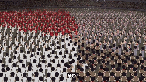 Unidentifiable Mass Of People GIFs - Get the best GIF on GIPHY