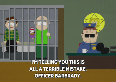 Mr. Herbert Garrison Officer Barbrady GIF by South Park - Find & Share ...