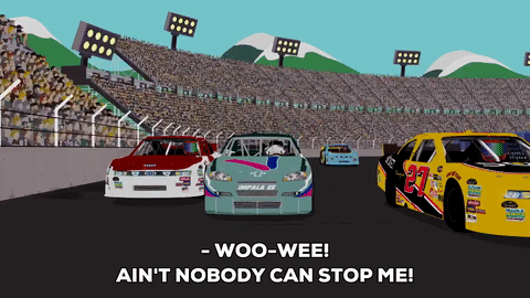 Racing Speeding GIF by South Park - Find & Share on GIPHY