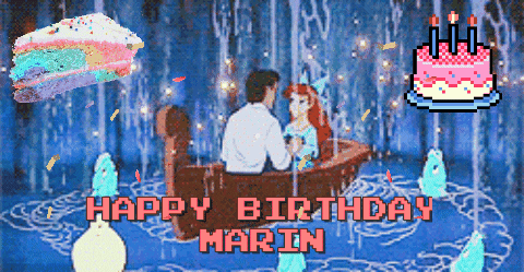 Happy Birthday Marin GIFs - Get the best GIF on GIPHY