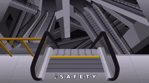 Escalator Gif